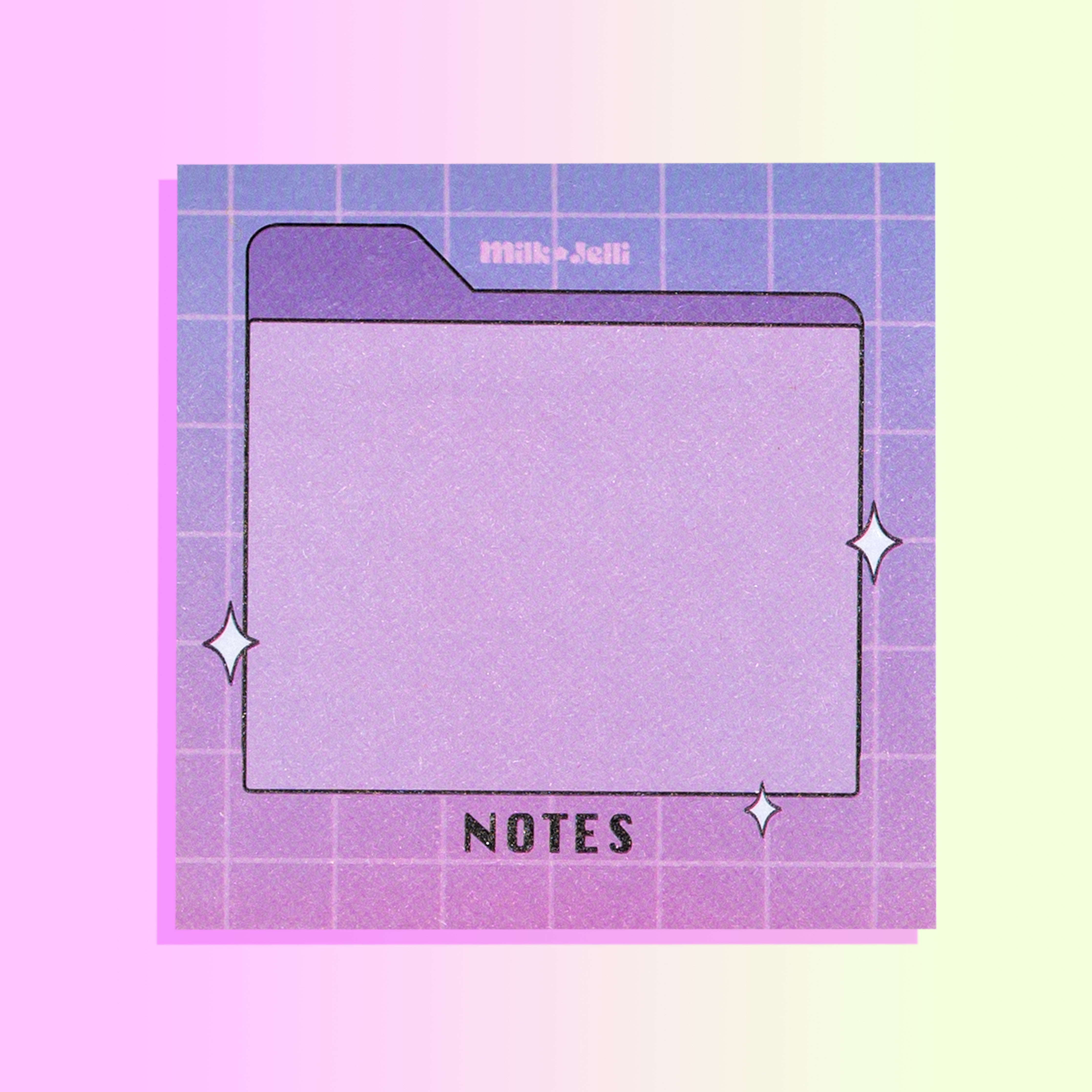 Retro Tech Sticky Notes – Milk Jelli