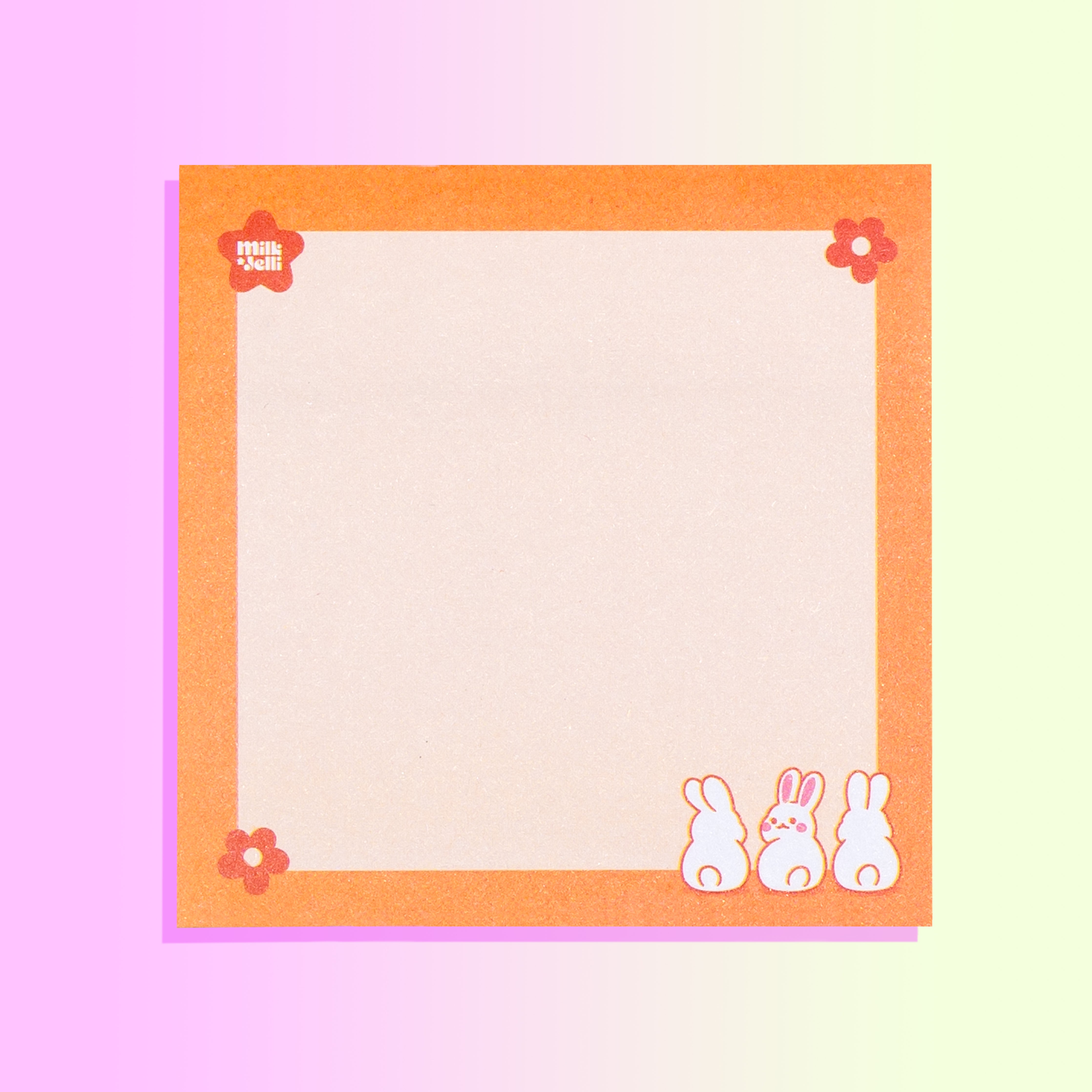 Y2K Bunnies Sticky Notes – Milk Jelli