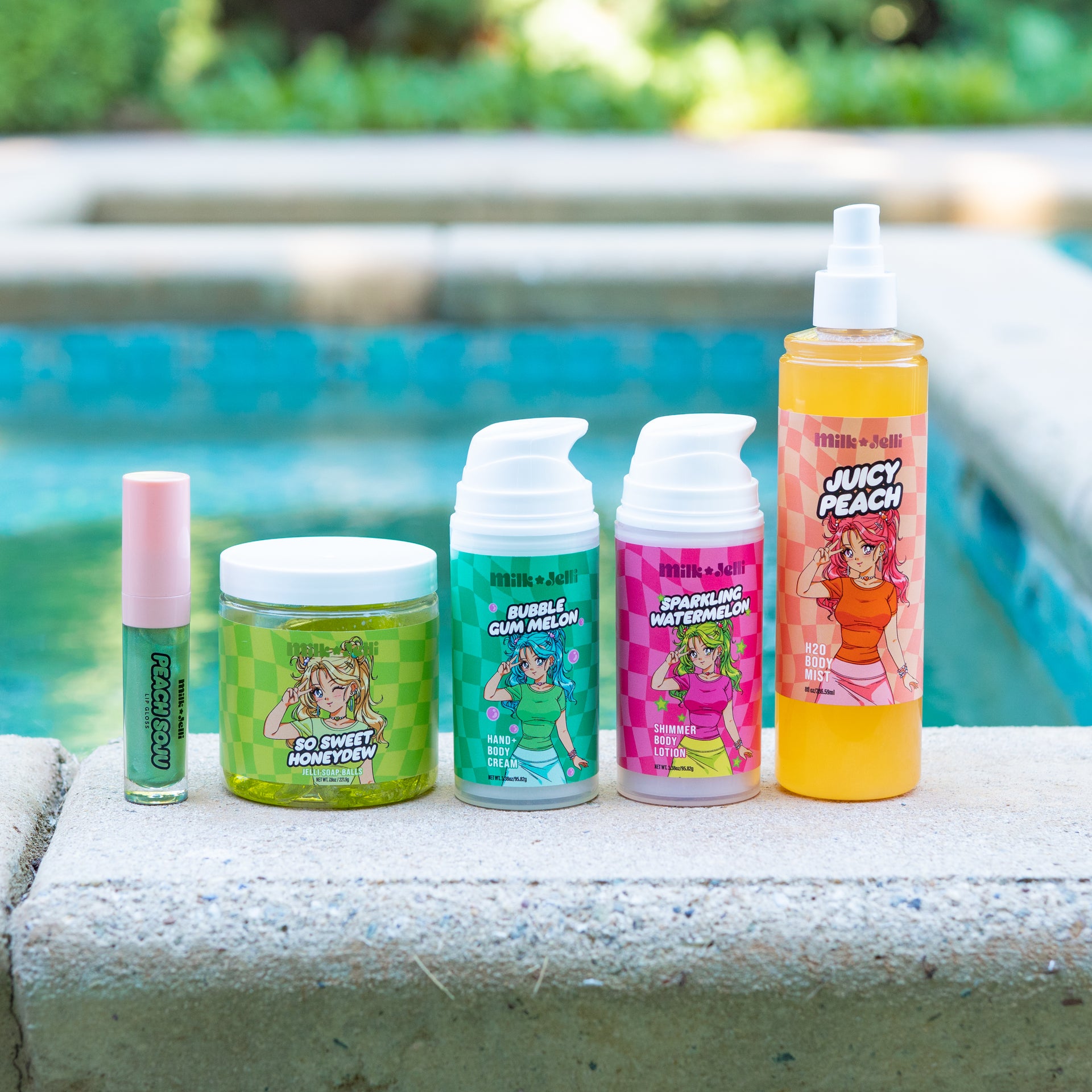 Jelli Soap Balls 🍑🍈 – Milk Jelli