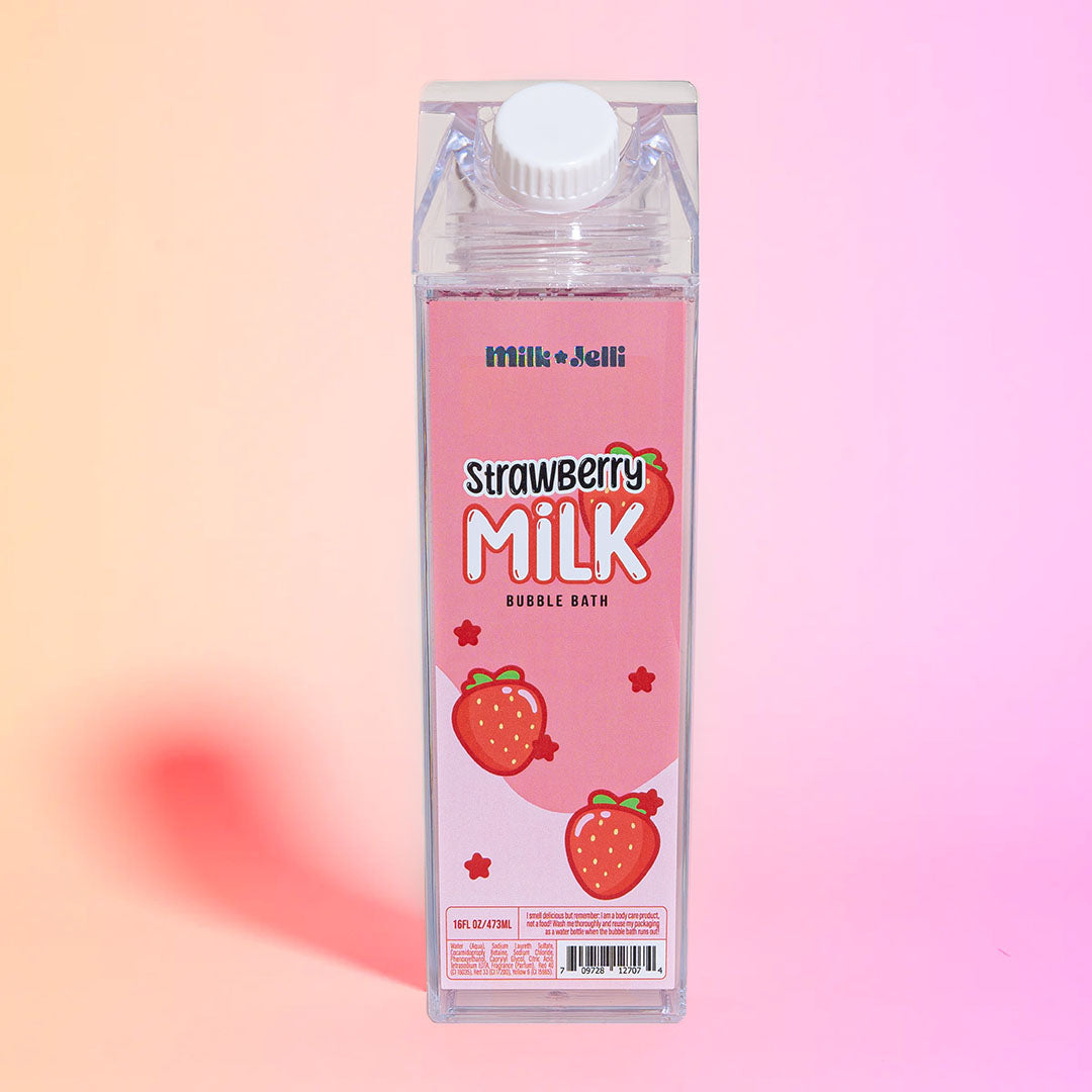 🍓 Strawberry Milk - Bubble Bath – Milk Jelli